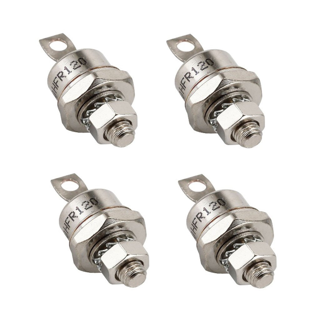 4Pc 1200V Positive Cathode/Negative Anode Stud Mount Diode ,for ... 4Pc 1200V Positive Cathode/Negative Anode Stud Mount Diode ,for ...
