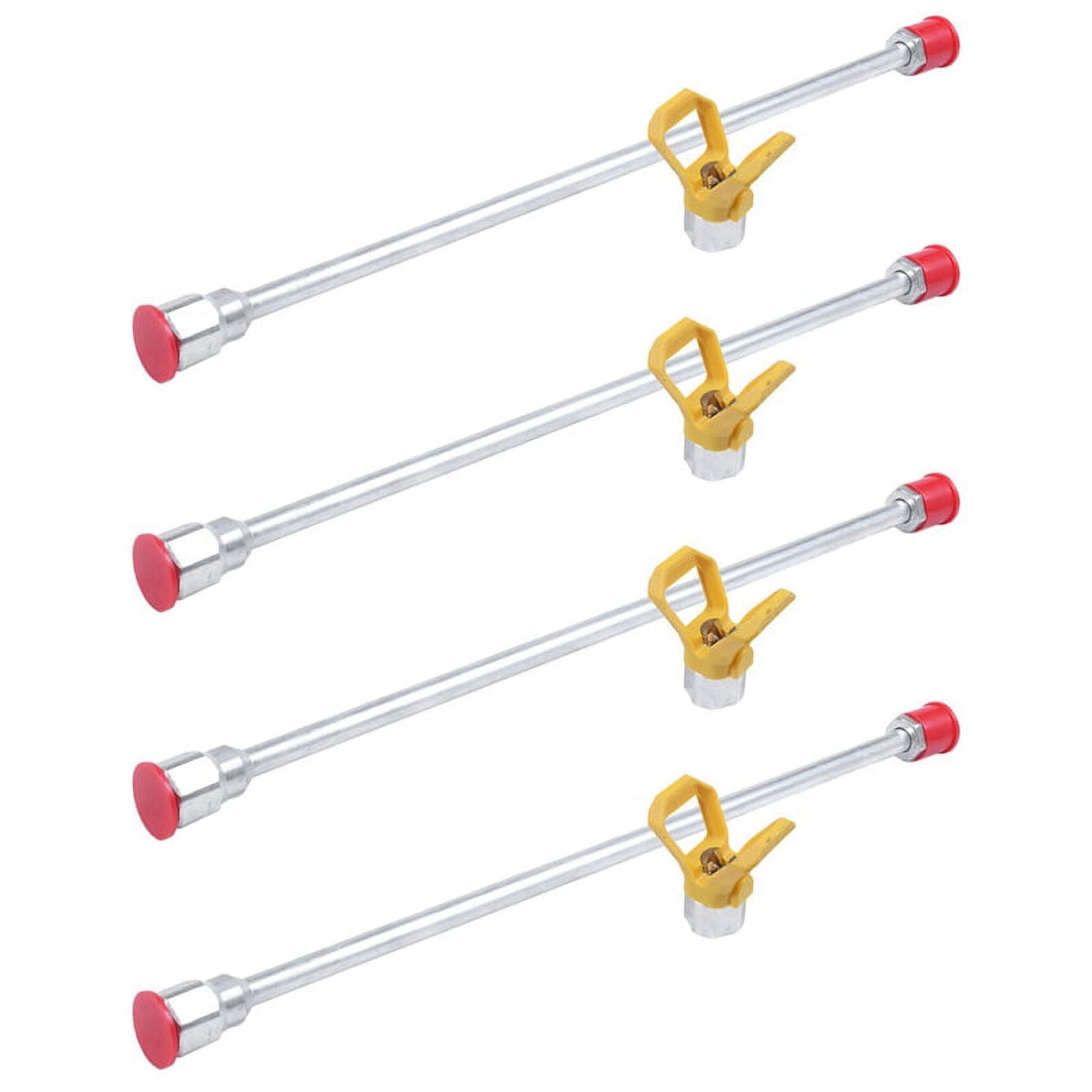 4Pc 20 Inch Airless Sprayer Paint Tool Extension Pole 50Cm with Tip ...
