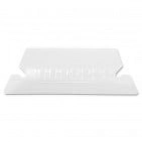 4Pc 42-CR Hanging File Folder Tab 5 Tab(s)/Set - 25 / Pack - Clear Tab ...