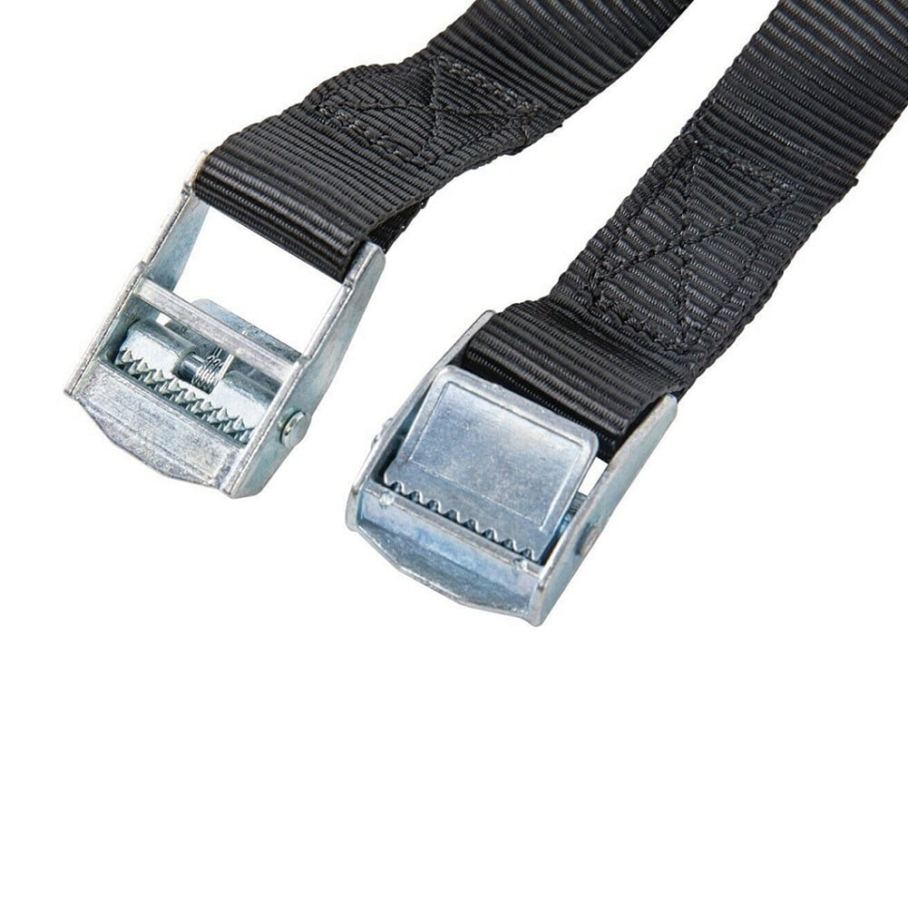 4Pc 5M Buckle Cam Tie Down Belts Cargo Straps Lugga Roof Rack Lashing ...