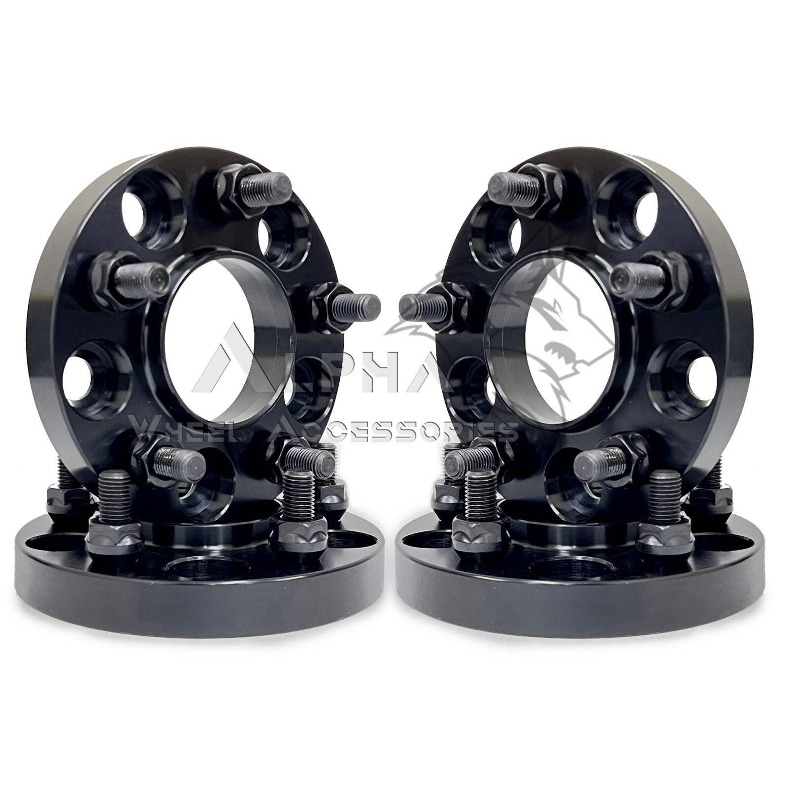 4Pc 5x4.75 (5X120.65) Wheel Spacers 20mm Thick 12x1.5 Studs Fits Chevy ...