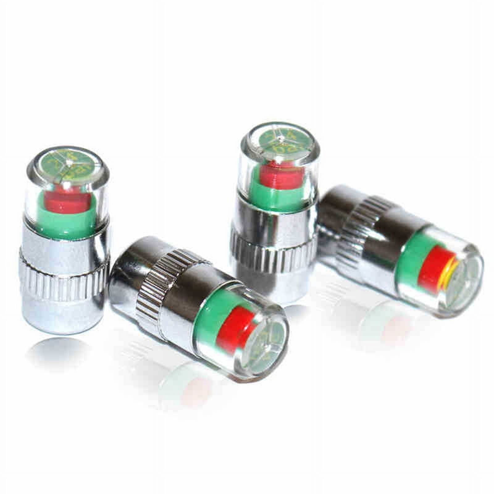 4Pc Car Tire Pressure Indicator Tire Pressure Gauge Indicator Alert ...