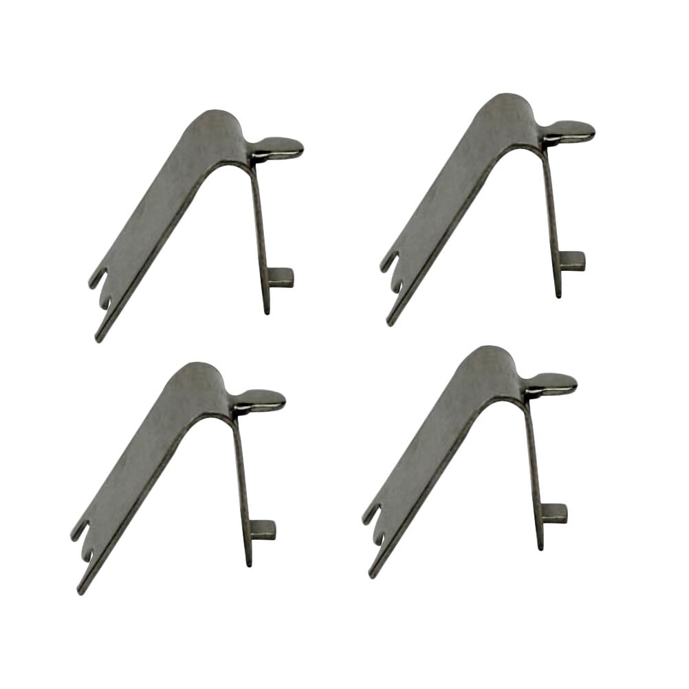 4Pc Freezer Shelf Clips Stainless Steel Square Clamps for Refrigerator ...