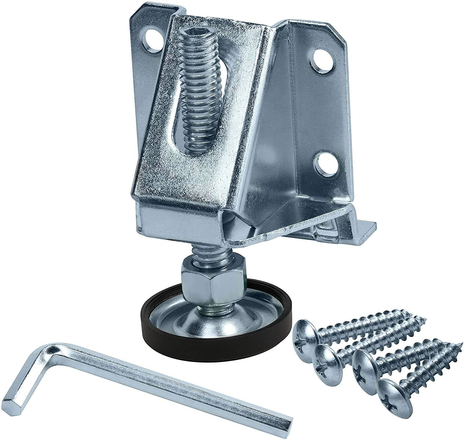 4Pc Heavy Duty Adjustable Furniture Leg Leveler Mounting Bracket 8000lb ...