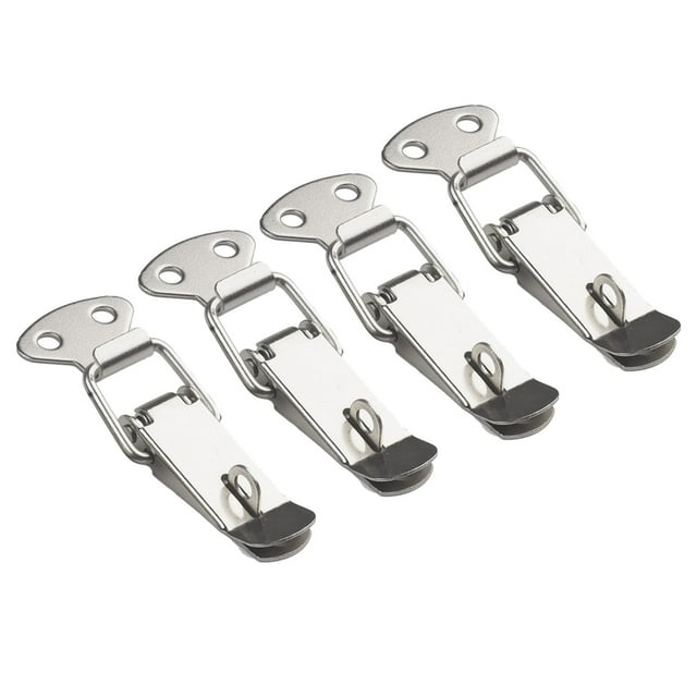 4pc Latch Catch Stainless Steel Cabinet Boxes Handle Toggle Lock Clamp ...