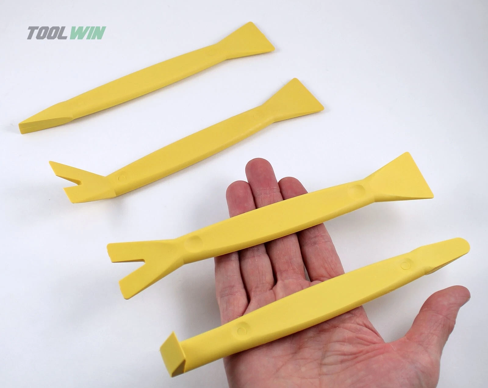 4Pc Nylon Pry Bar Set Dash Panel Plastic Trim Molding Remover Car Panel ...