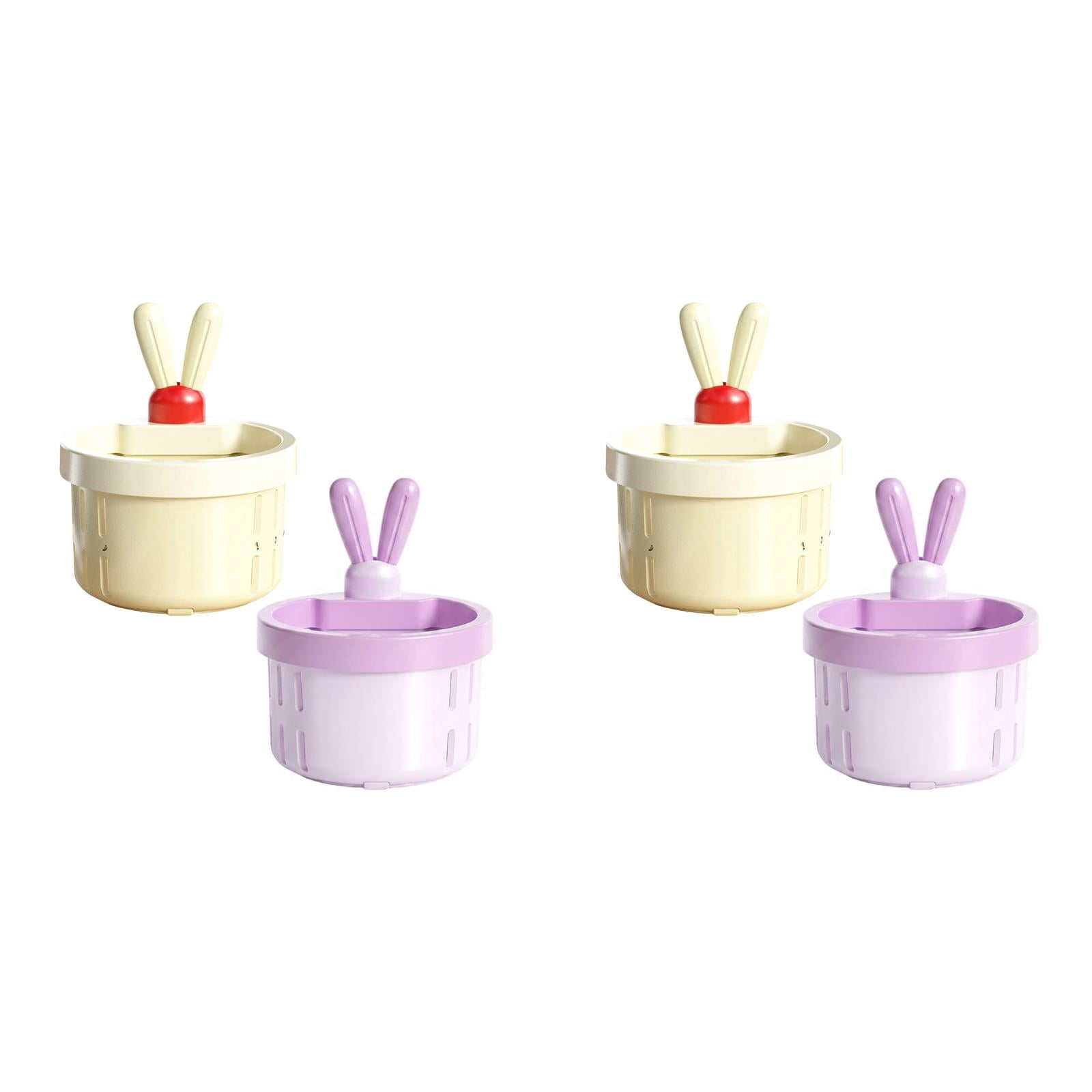 4Pc Sink Strainer Baskets Bunny Ear Sink Strainer Set For Kitchen Sink ...