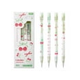 4Pcs 0.5MM Plastic Ergonomic Mechanical Pencil With Small Eraser ...