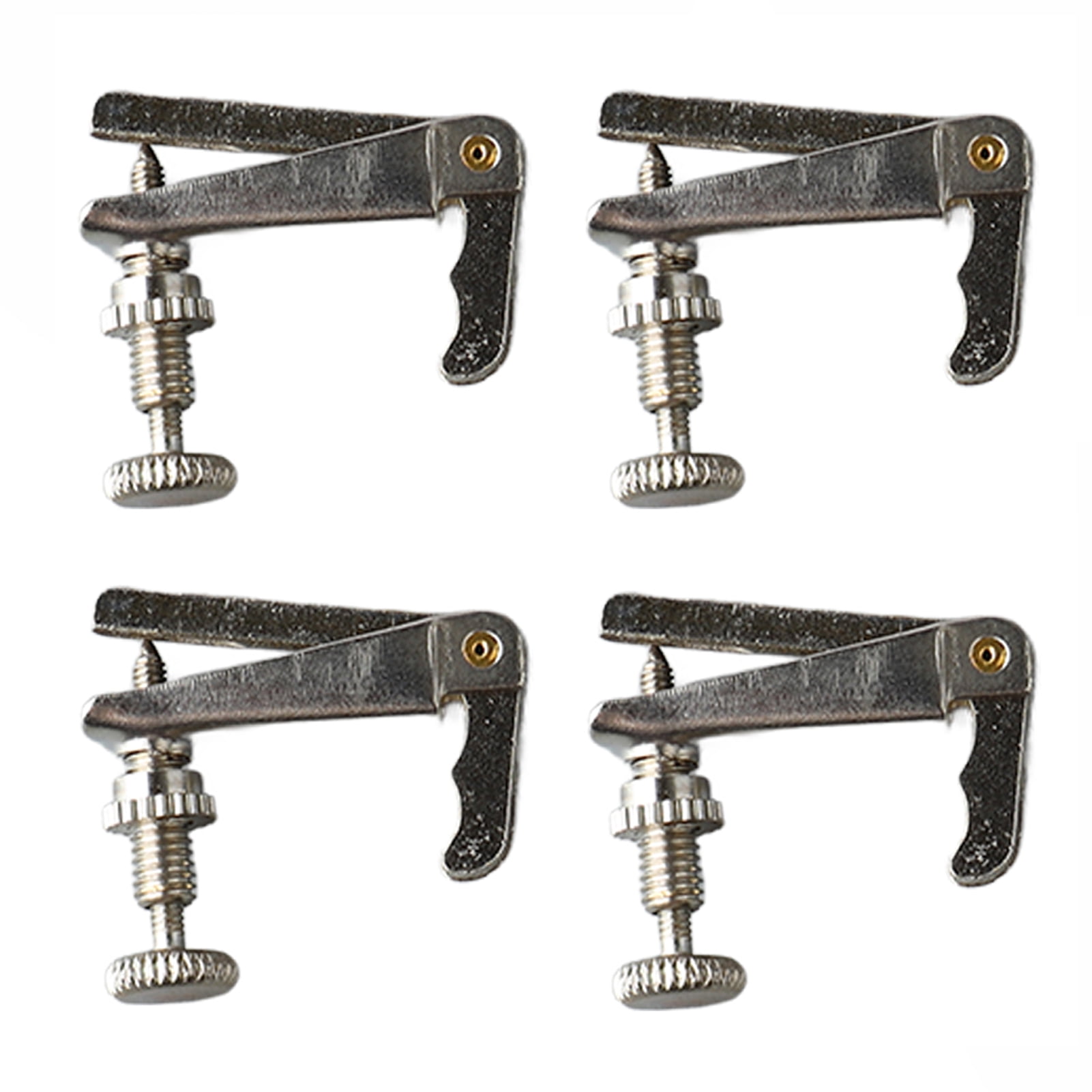 4Pcs 1/2 Violin Fine Tuner Metal Violin String Adjuster Part Musical ...