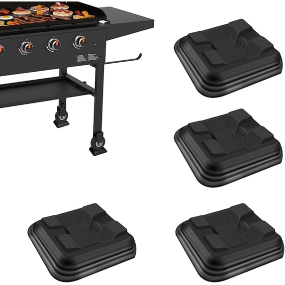 4Pcs 1/4" Griddle Leveling Shims Kit for Griddle, Stackable Plastic ...