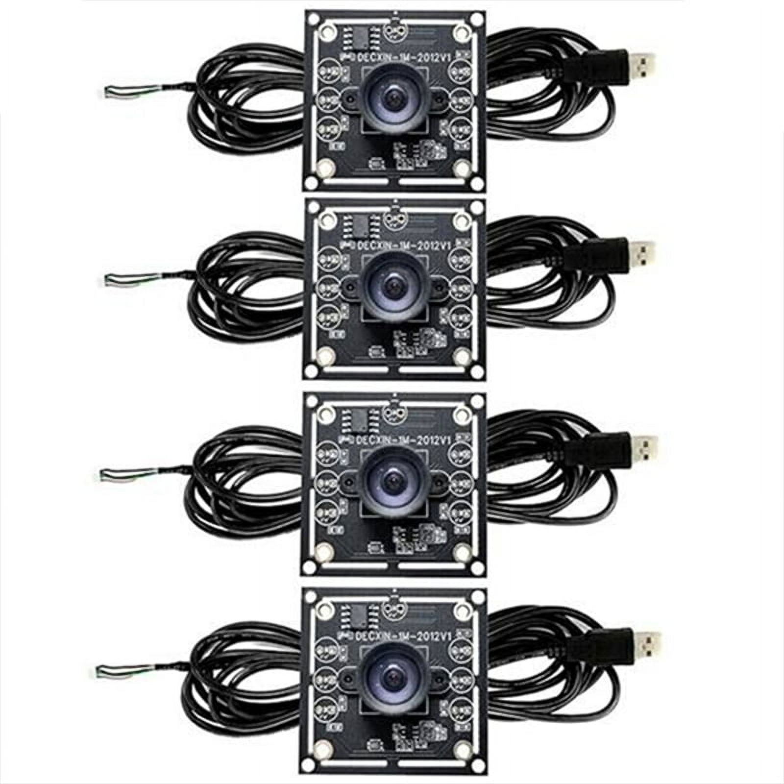 4Pcs 100 Degree Camera Module 1MP OV9732 1280x720 USB Free Driver ...