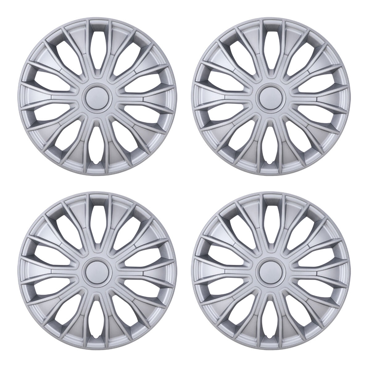 4Pcs 15 inch Universal Hubcaps,Wheel Rims Cover,Snap on Car Truck SUV ...