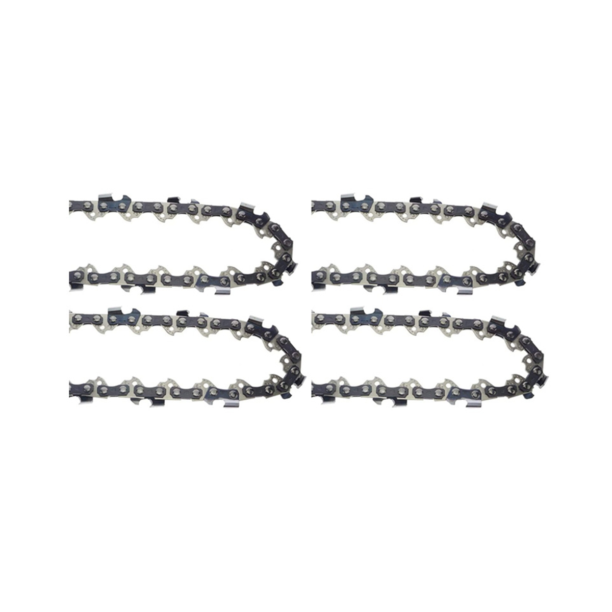 4Pcs 16 Inch Chainsaw Chain 3/8 LP 55 Drive Chain for MS170 MS180 ...