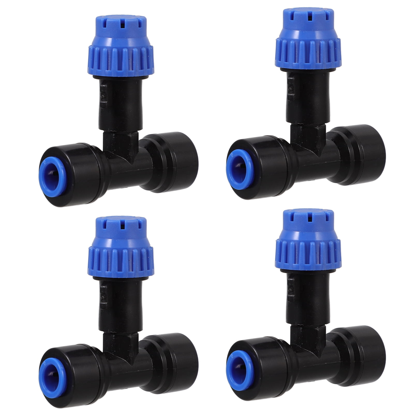 MLINS 4pcs Drip Irrigation Hose Connectors Quick Fit Plastic ...
