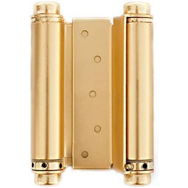 4Pcs 2 Pairs 5" Double Action Spring Hinge Stainless Steel Cafe Saloon ...