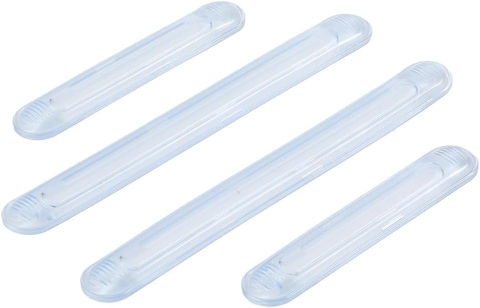 4Pcs 2 Styles Clear Furniture Bumpers Door Knob Wall Protector Bumper ...