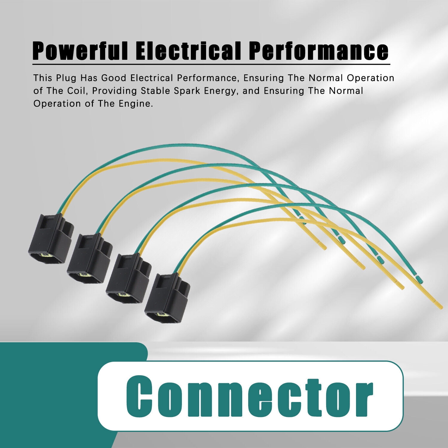 4Pcs 2 Wire Ignition Coil Packs Connector Clips for Honda Suzuki Yamaha ...