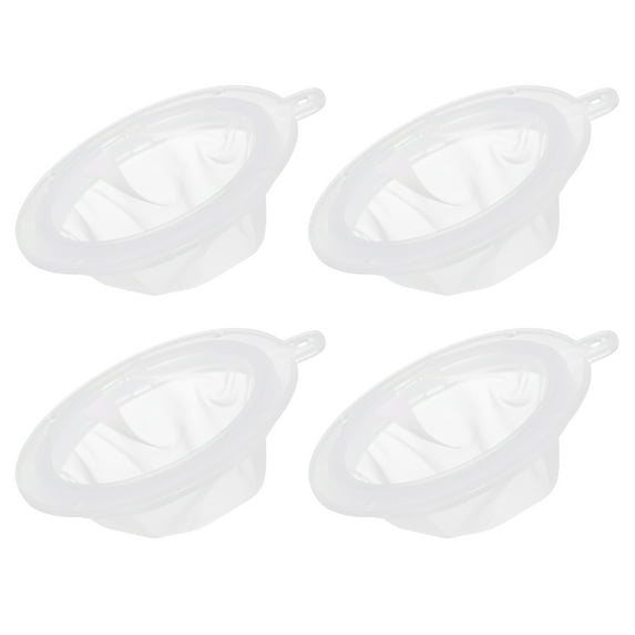 4Pcs 200 Mesh Food Filter Strainer, 5.1in Nylon Fine Mesh Sieve Drainer ...