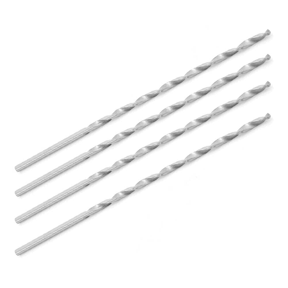 4Pcs 200Mm Extra Long Hss Drill Bits Mini Drill Hole Saw Metal Drilling ...