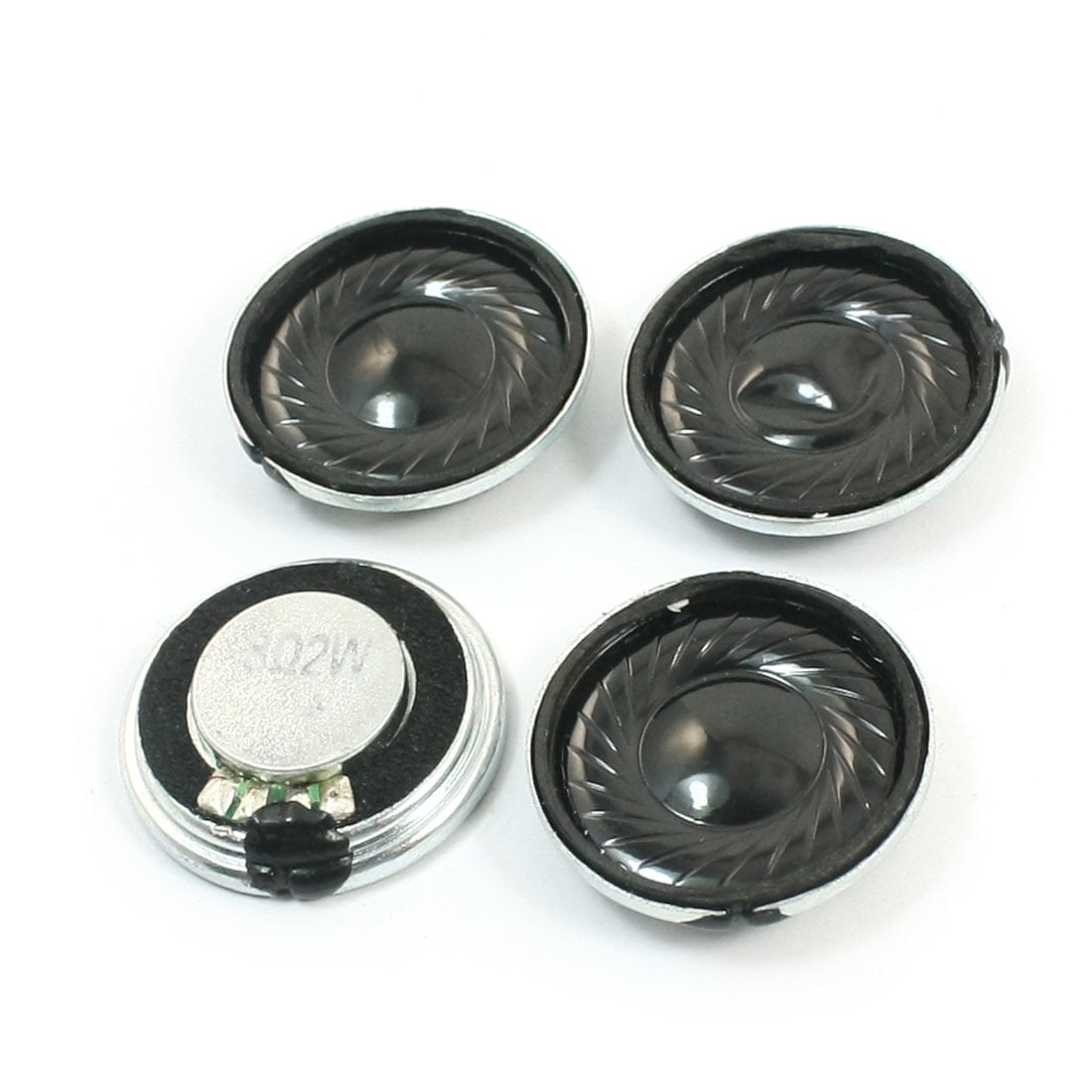 4Pcs 23mm Round Internal Magnet Speaker DVD/EVD Music Player Trumpet 8 Ohm 2W - Walmart Business ...