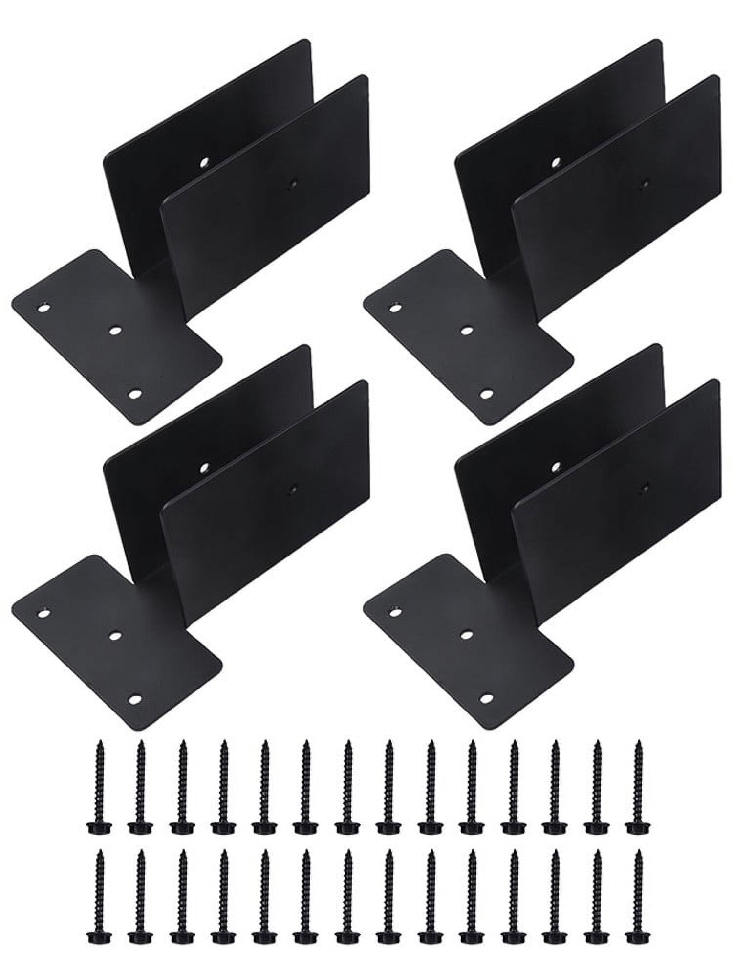 4pcs 2x4 Pergola Side Top Mount Bracket Upper Joint Timer Lumber Kit ...