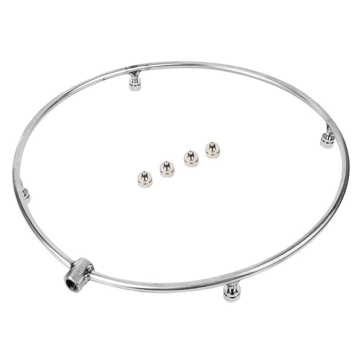 4Pcs 3/16 Misting Ring Spray Cooling System Set with Stainless Steel ...