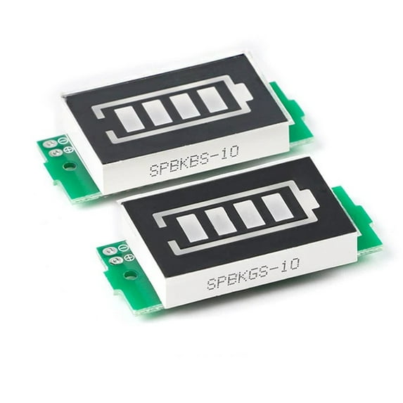 4Pcs 3-34V 5Ma Battery Capacity Display Module Charging Indicator ...