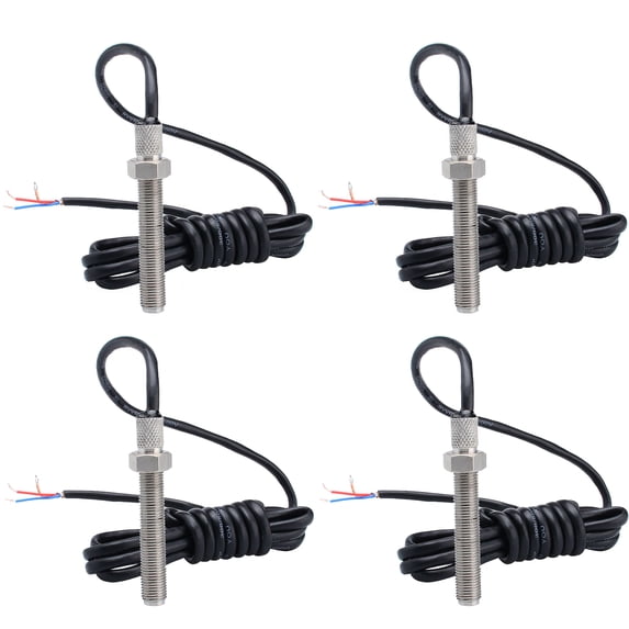 4Pcs 3/8-24UNF-2A Magnetic Rotate Speed Sensor MSP6729 Pick Up Sender ...