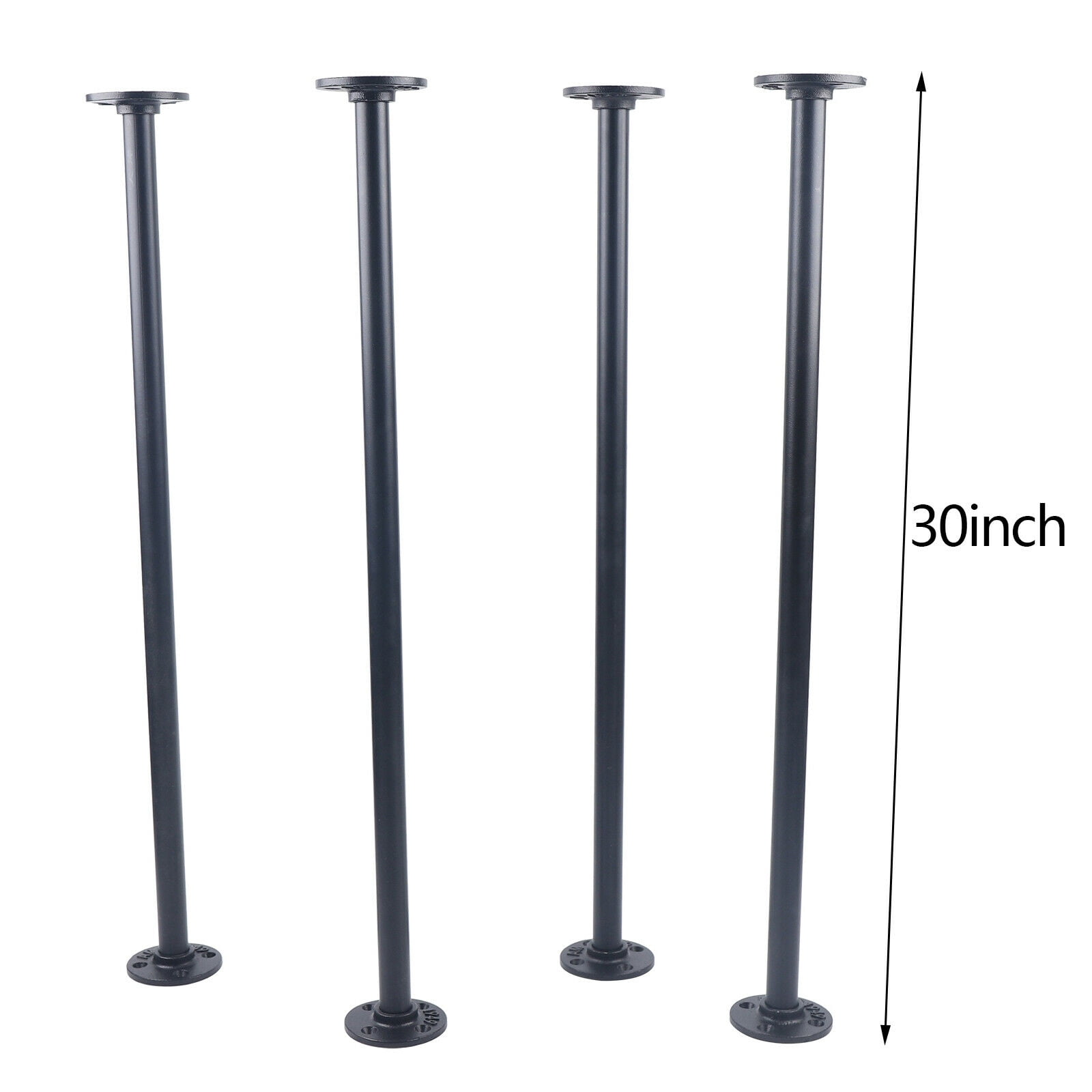 4Pcs 30" Metal Bench Legs, Coffee Table Leg, End Table Leg, Furniture ...