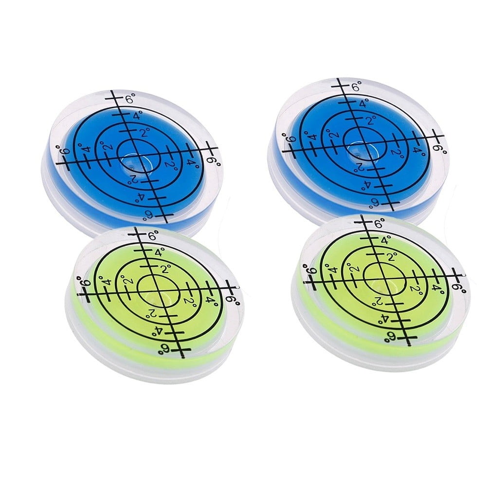 4Pcs 32mmBubble Degree Mark Level Round Circular Measuring Meter ...
