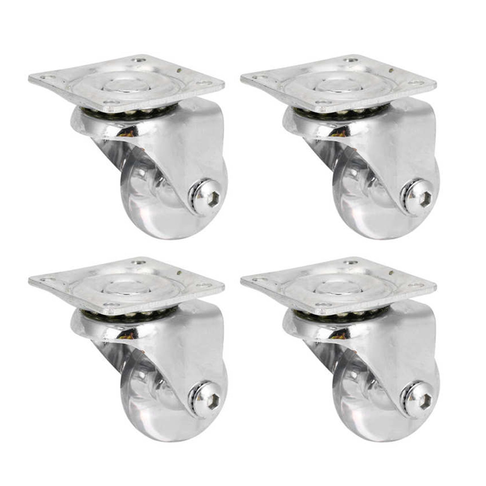 4Pcs 360 Degree Rotating Universal Caster Wheel Cabinet Furniture Chair ...