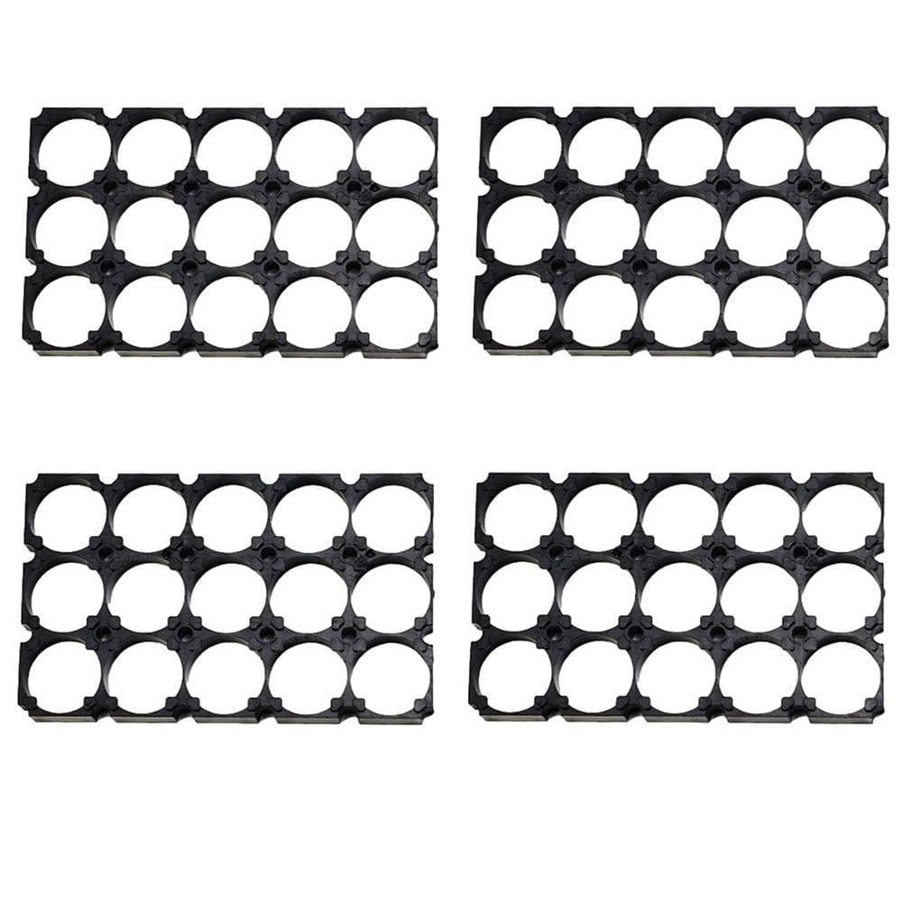 4Pcs 3X5 Battery Holders 21700 Lithium Batteries Anti Vibration Bracket ...