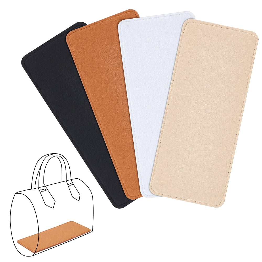 4Pcs 4 Colors Rectangle Felt Bag Bottom for Knitting Bag Women Bags ...