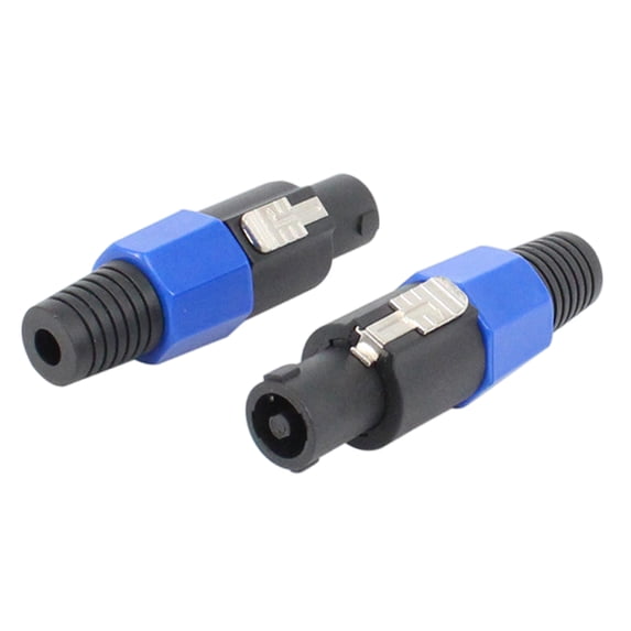 4Pcs 4 Pin NL4FC Speakers Cable Adapter Connector 4 Poles Sound ...