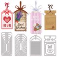4Pcs 4 Styles Carbon Steel Cutting Dies Stencils for DIY Scrapbooking ...
