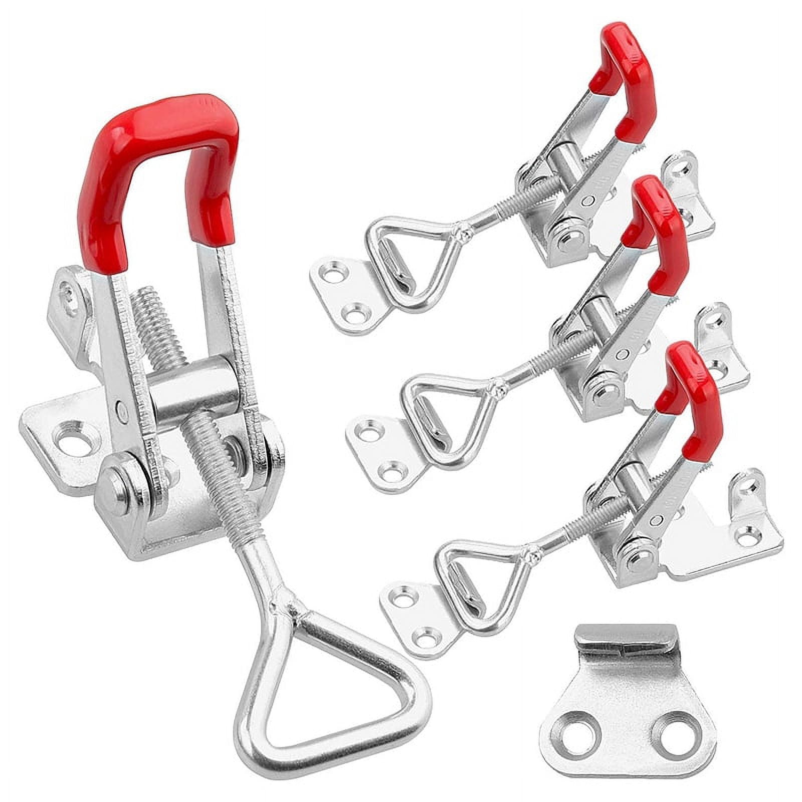 4Pcs -4002 Adjustable Toggle Clamp 550 Lbs Holding Capacity Toggle ...