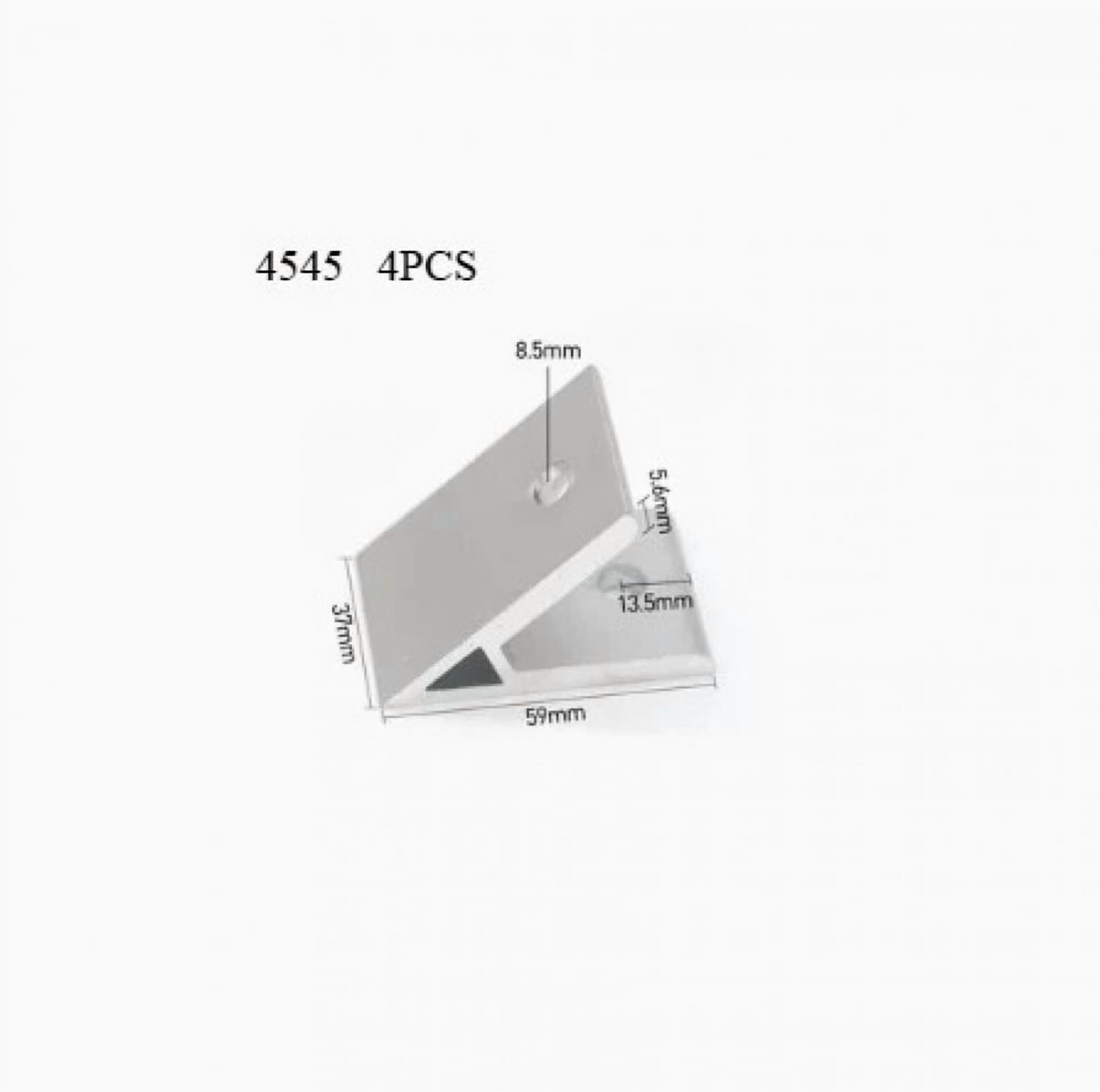 4Pcs 45 Degree 2020 3030 4040 4545 5050 6060 8080 Corner Angle Bracket ...