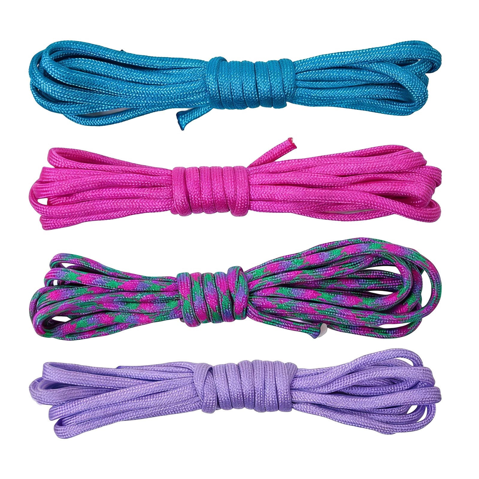 4Pcs 4mm 7 Strands Paracord String Wear Resistant Heavy Duty Polyester ...