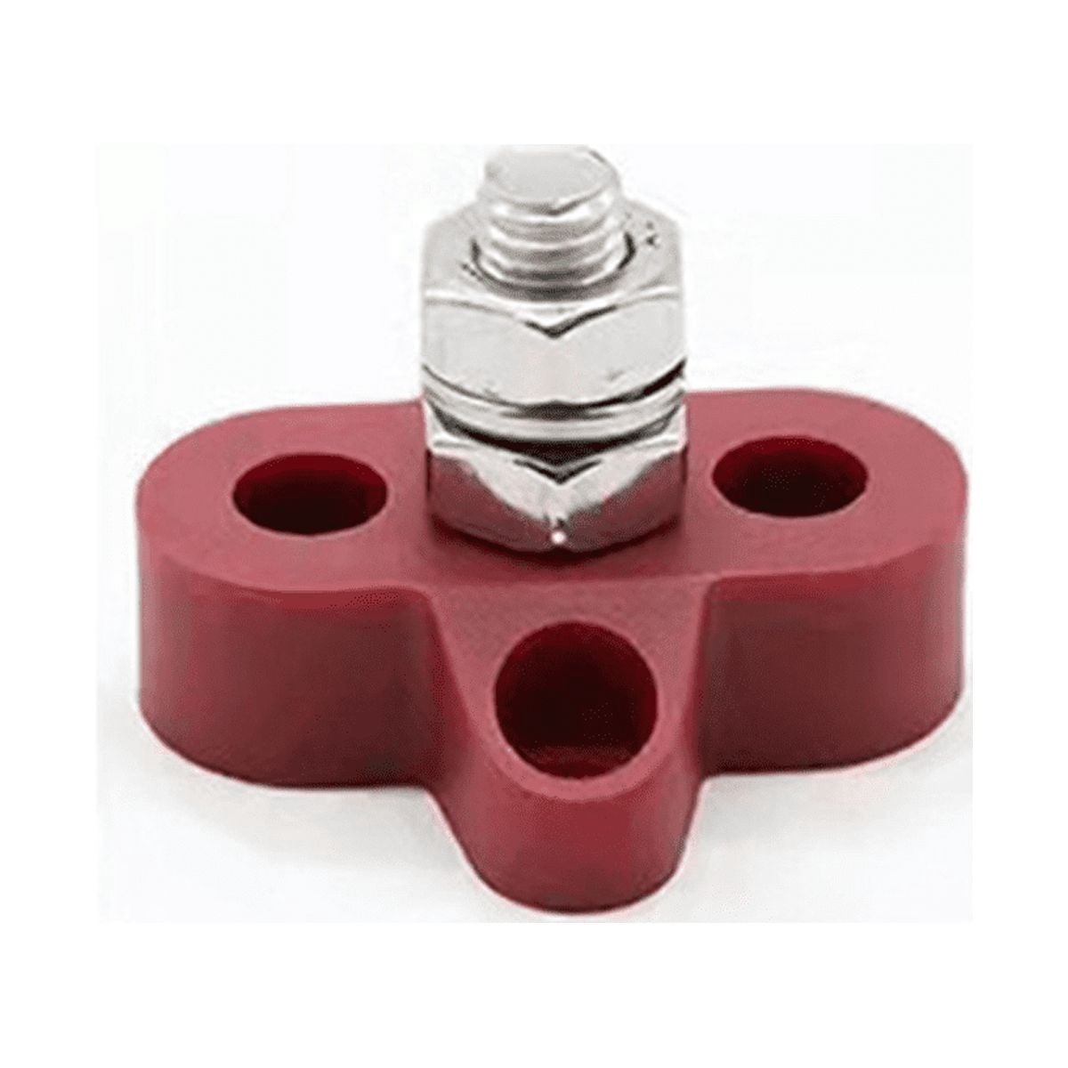 4Pcs 5/16 Inch DC 48V Busbar Power Terminal Block M8 Positive Negative ...