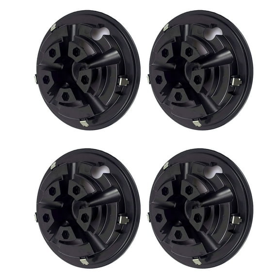 4Pcs 5 Spokes Hub Cap Protector Rims 8inch Golf Cart Wheel Covers Hub ...
