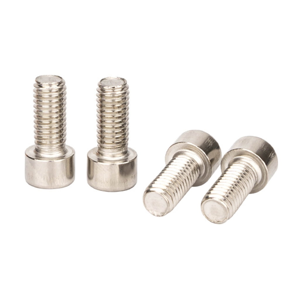 4Pcs 5x12mm Water Bottle Cage Bolts Replacement Hexagons Socket Head ...