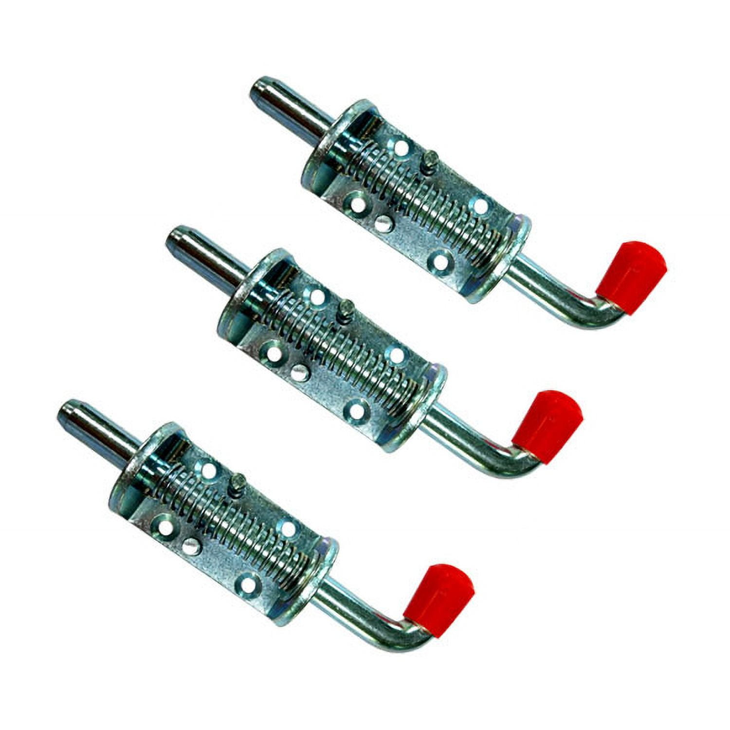 4Pcs 6.5" Long Spring Loaded Metal Locks with Heavy Duty Handle for ...