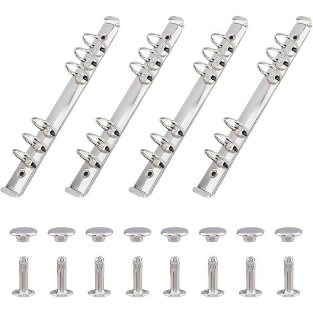 4Pcs 6-Ring Binder Mechanisms Replacement Kit A5 Binder Locking ...