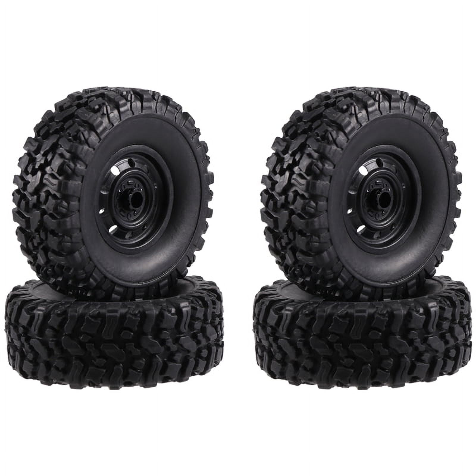 4Pcs 65mm Tire Tyres Wheel for MN D90 D99S MN-90 MN91 MN98 MN99S C14 C24 C24-1 C34 B14 ...