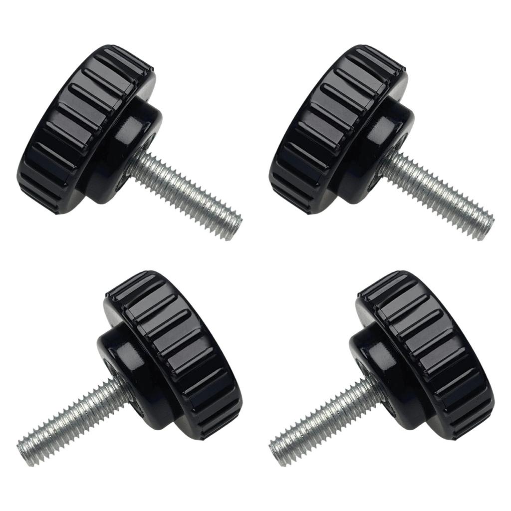 4Pcs 6mm Thumb Screw Knob Replacement Industrial Screws Ergonomic Knob ...