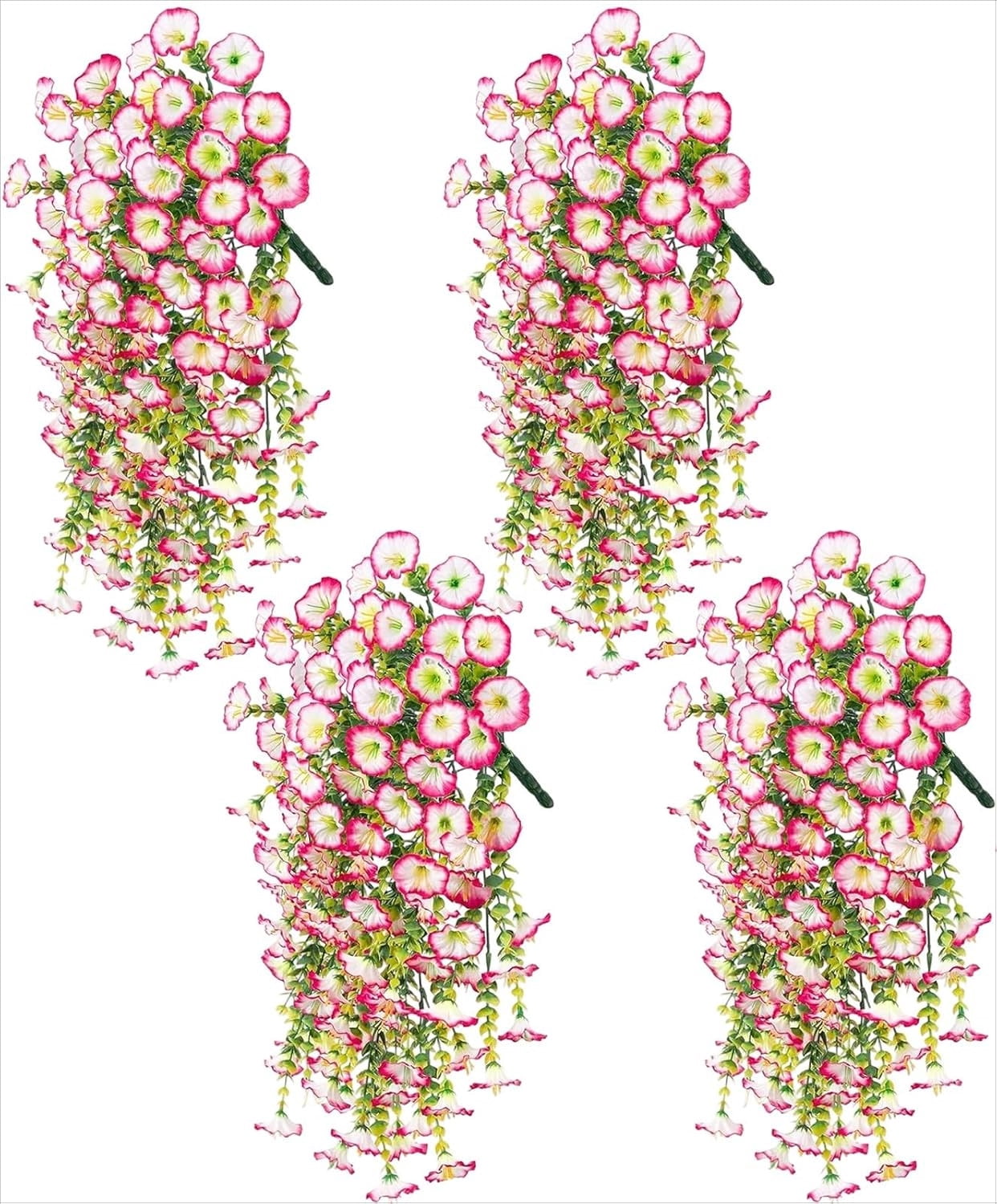 4Pcs 81cm Artificial Flower UV Resistant Realistic Floral Vine for ...
