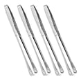 4Pcs 9.5-Inch Stainless Steel Grill Tongs, Barbecue Tongs for Cooking ...