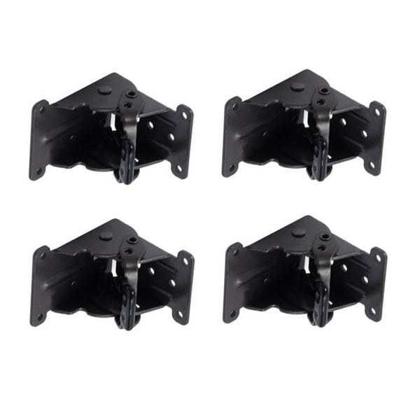 4Pcs 90 Degrees Hinge Self locking Hinge Folding Table Extension Support Bracket - Walmart.com