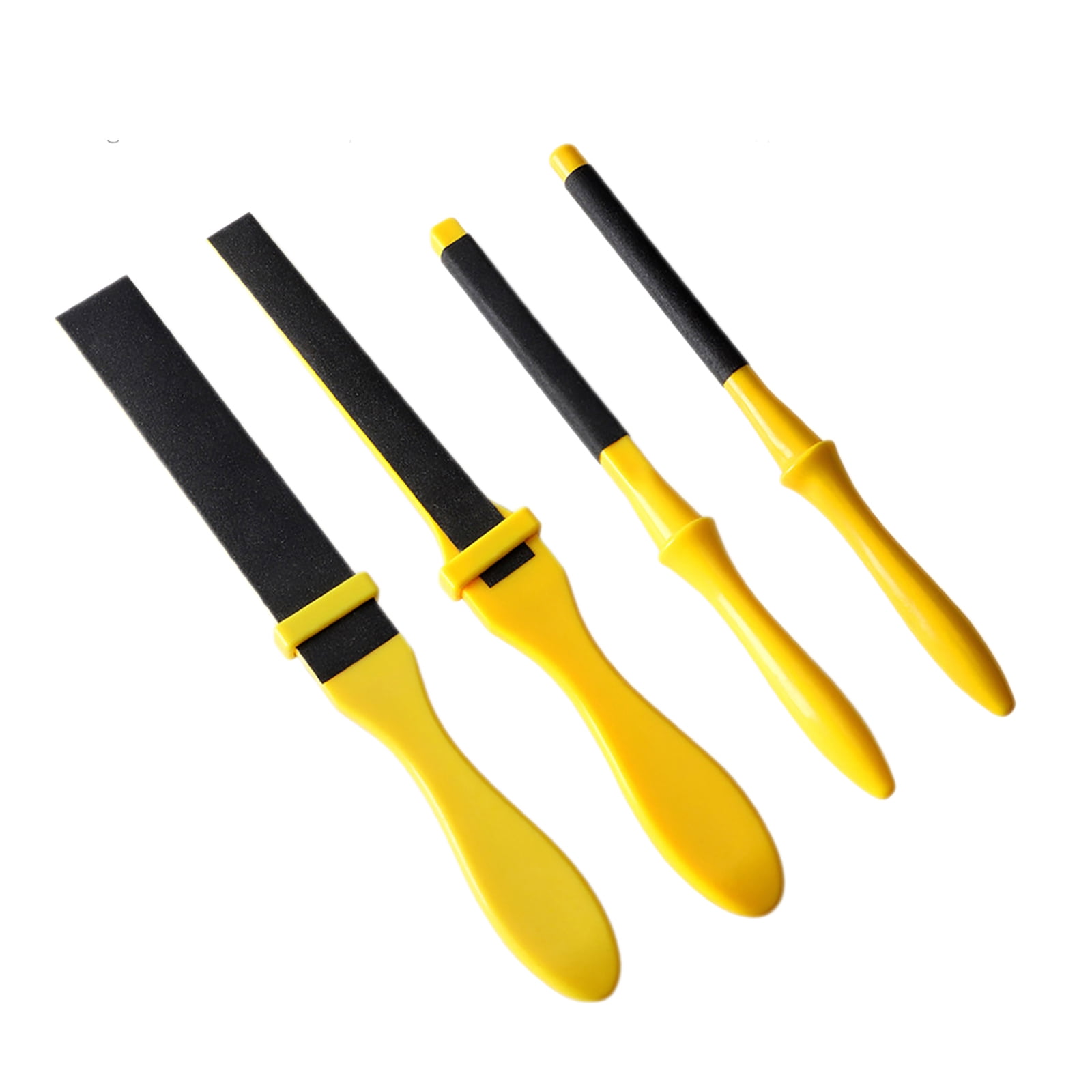 4Pcs Abrasives Plastic Straight Edge Roll Manual Sandpaper Sanding Tool ...