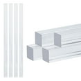 4Pcs Acrylic Square Rod 248x10x10mm Clear Square Stick Dowel Rods ...